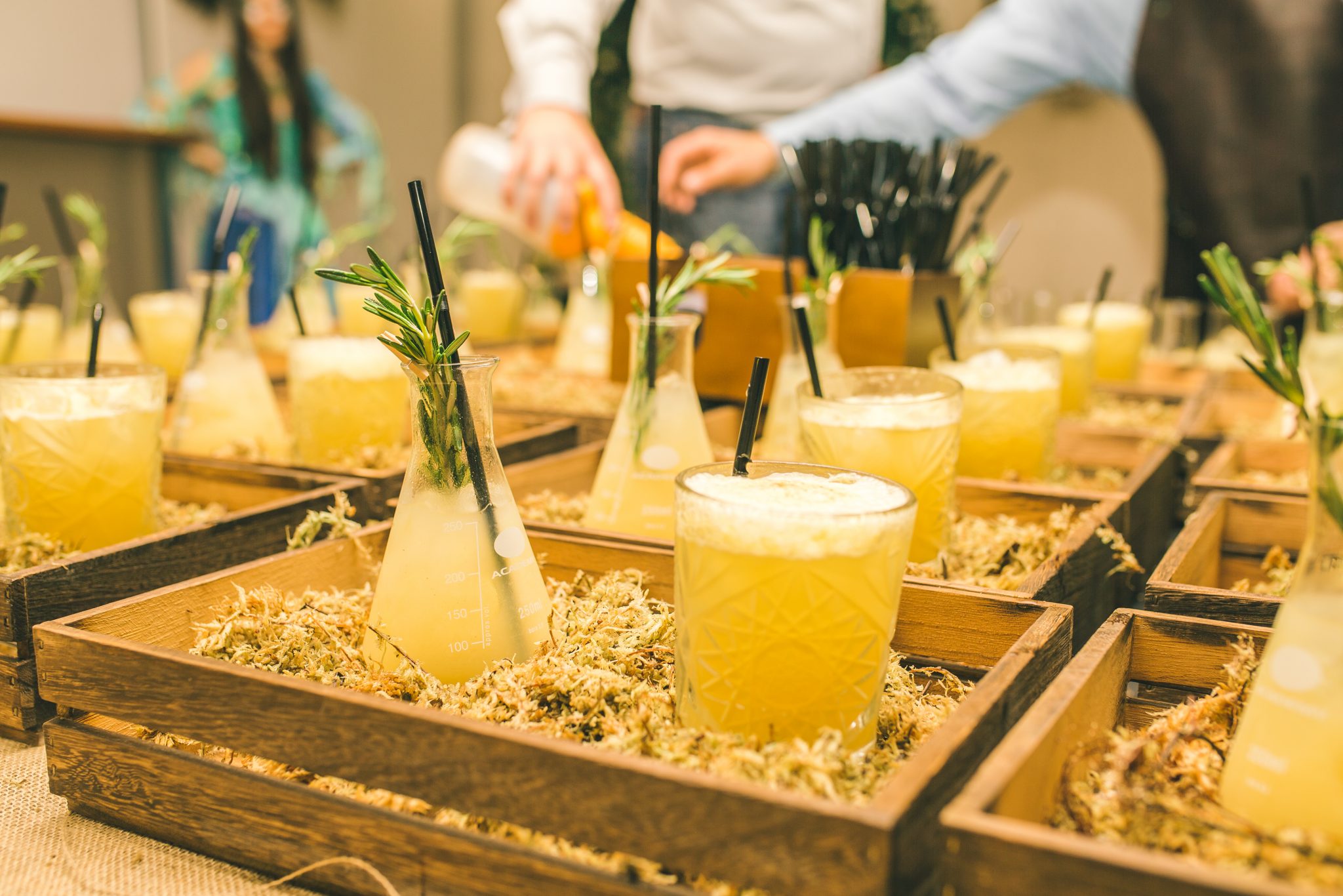 Our Creative Cocktails For Events In Action For An Enchanted Forest