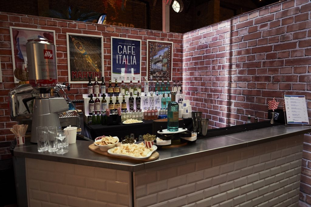 Event settings & freestanding graphic panels for events - Ace Bar Events