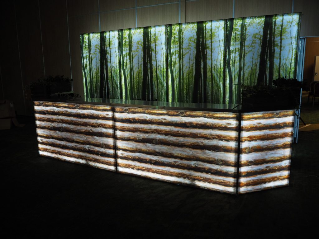 An Enchanted forest mobile bar at Centre Parcs, Woburn - Ace Bar Events