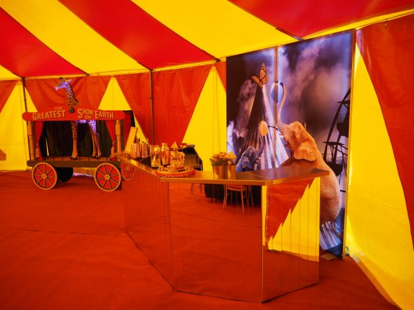 A day out at the circus, with our vintage circus themed bar & more ...