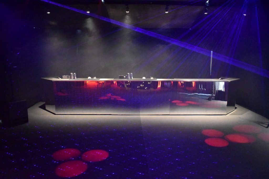 A club style mobile bar hire for a big birthday event - Ace Bar Events