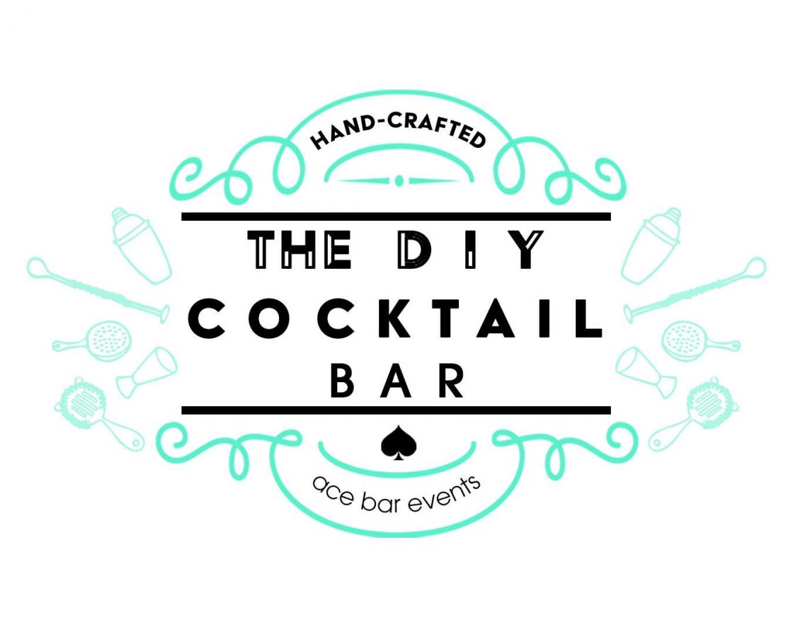 DIY cocktails with our small party cocktail bar - Ace Bar Events